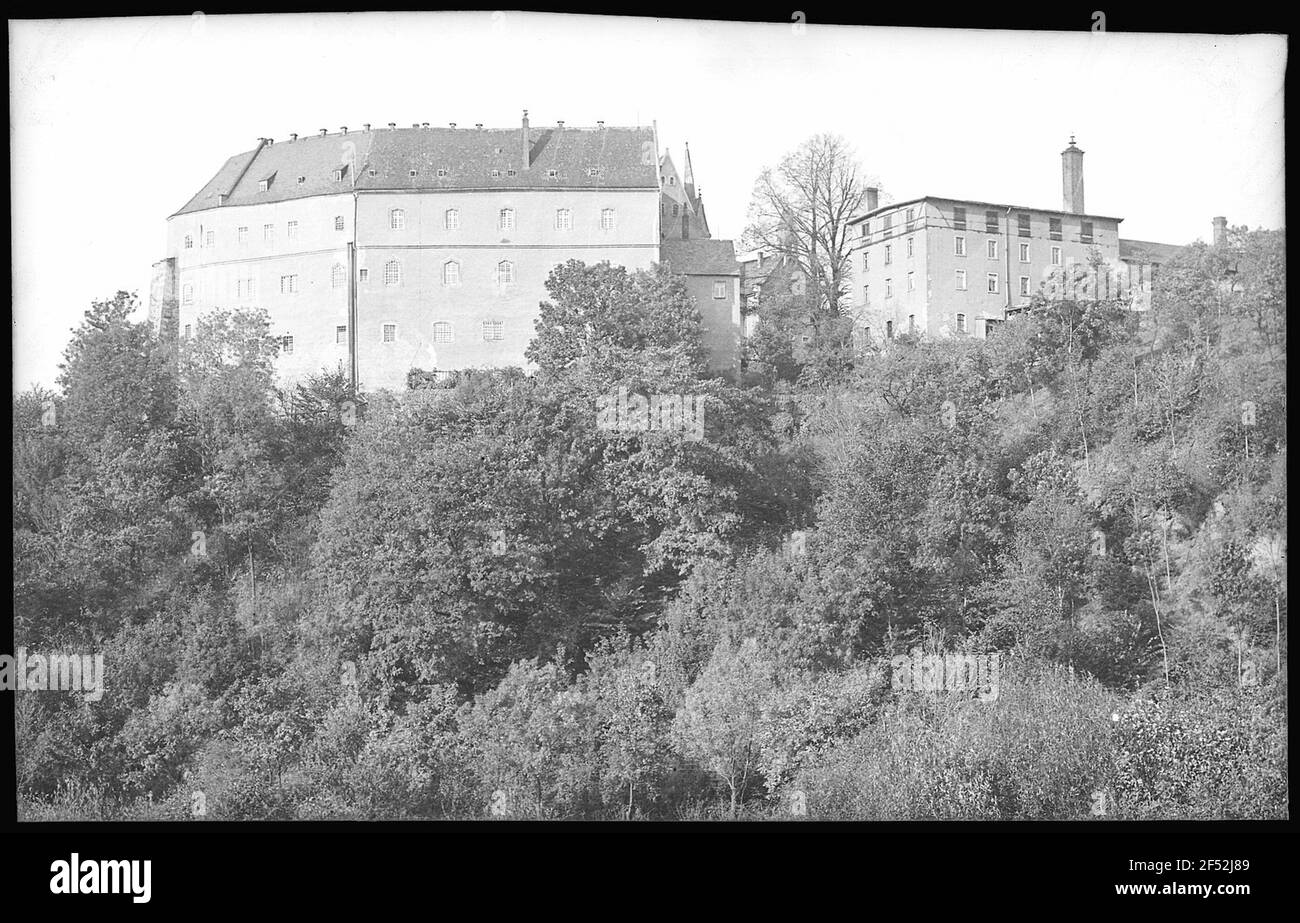 Frankenberg. Castle Sachsenburg Stock Photo - Alamy