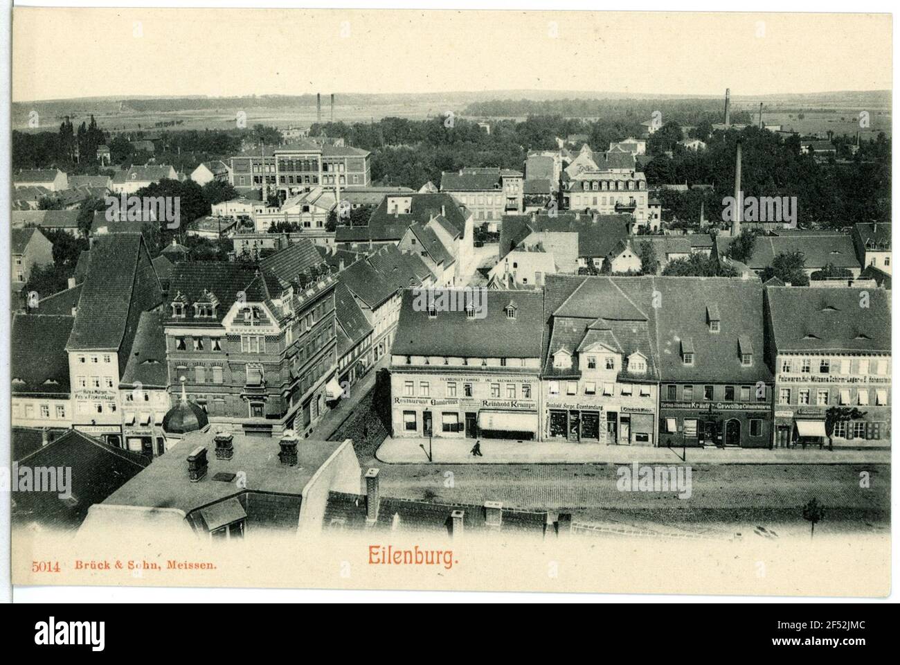 View of Eilenburg Eilenburg. View of Eilenburg Stock Photo - Alamy