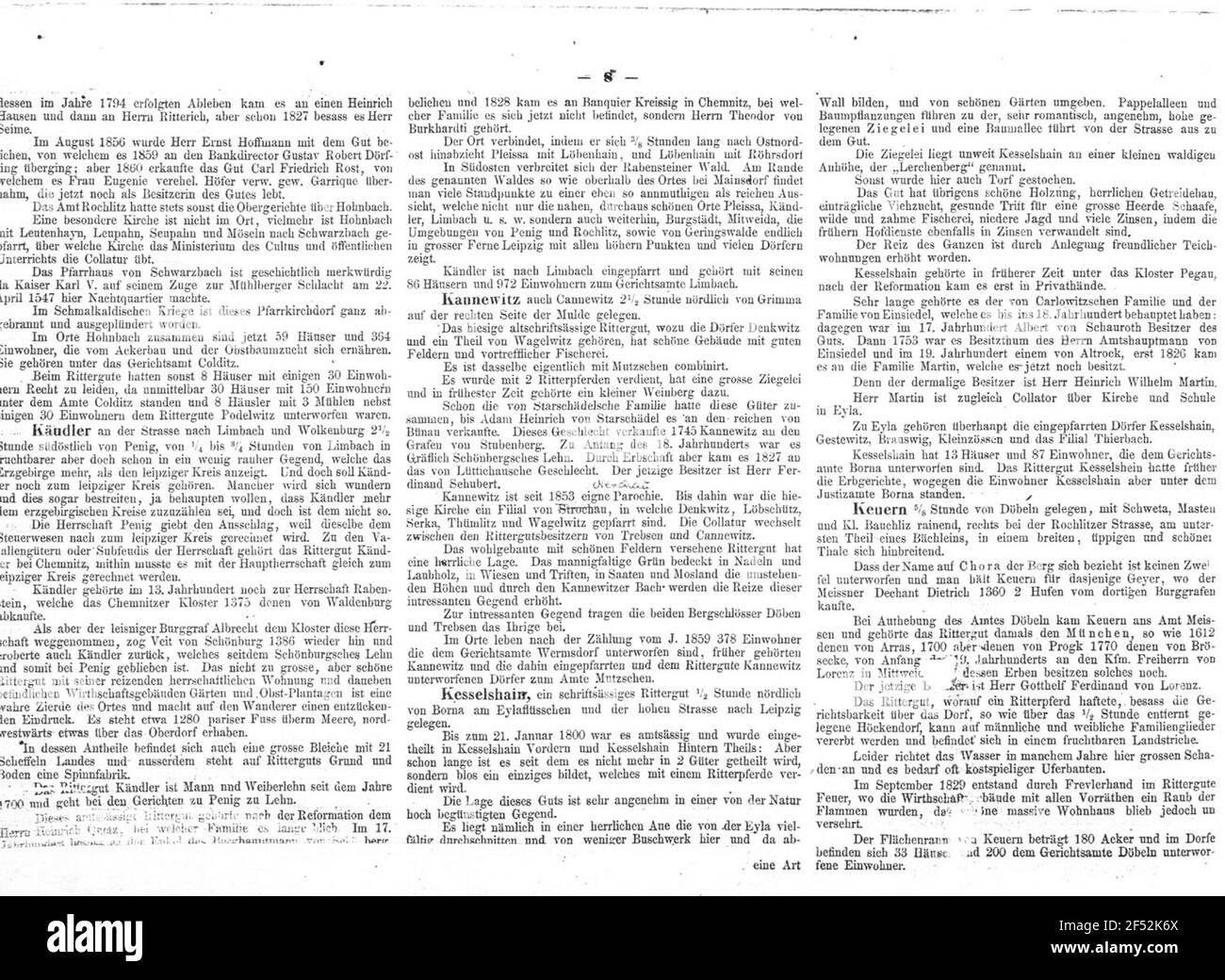 Kannewitz, Kesselhain, Cowler Stock Photo - Alamy