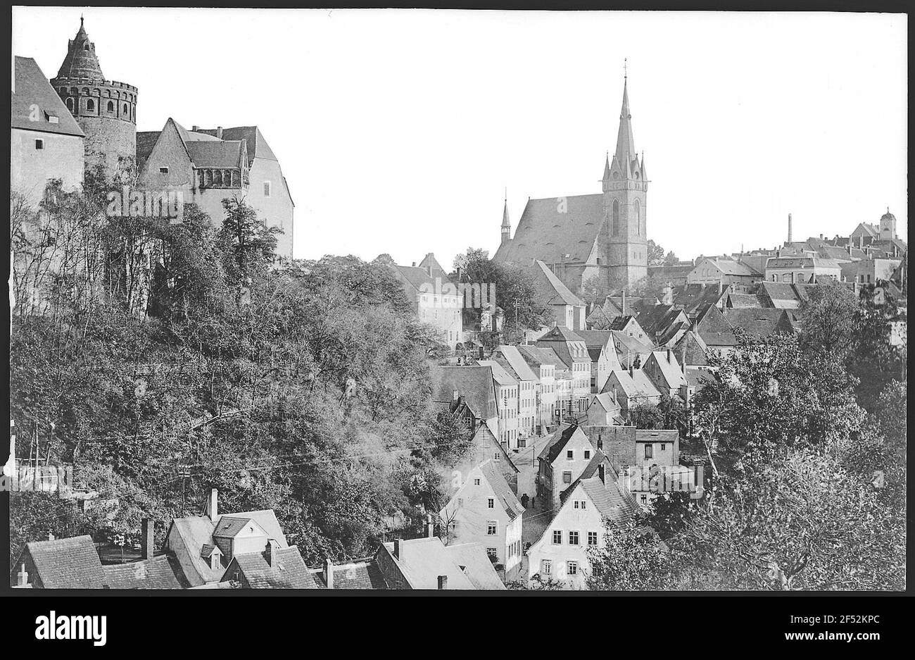 Leisnig. Castle, Church, Schlossberg Stock Photo - Alamy