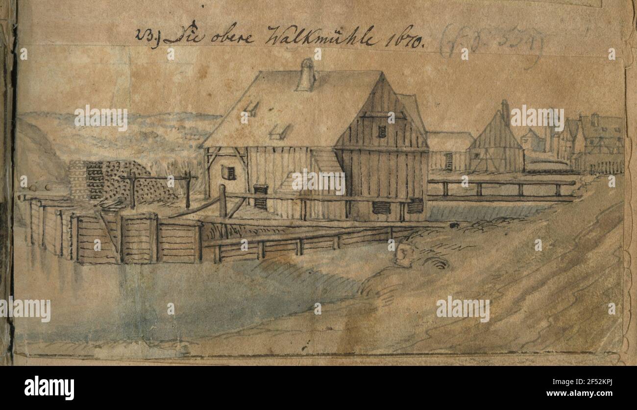 The upper walk mill 1670, Figure 23 Stock Photo - Alamy