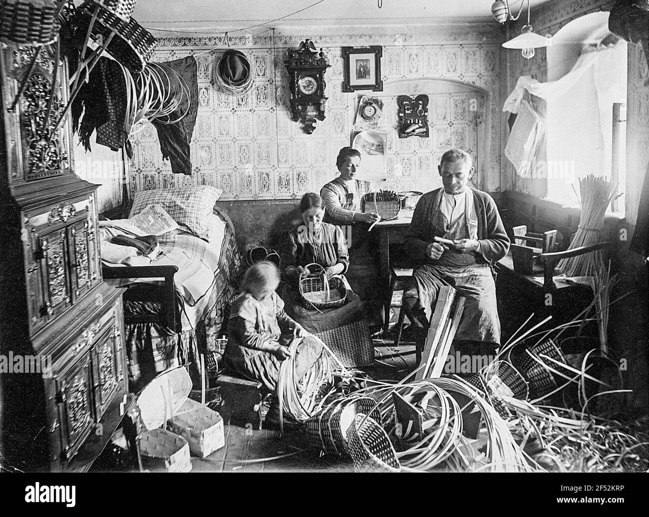 Wicker work Black and White Stock Photos & Images - Alamy