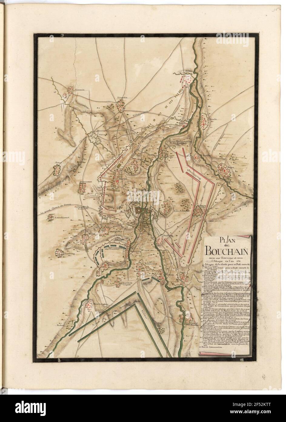 Map of bouchain hi-res stock photography and images - Alamy