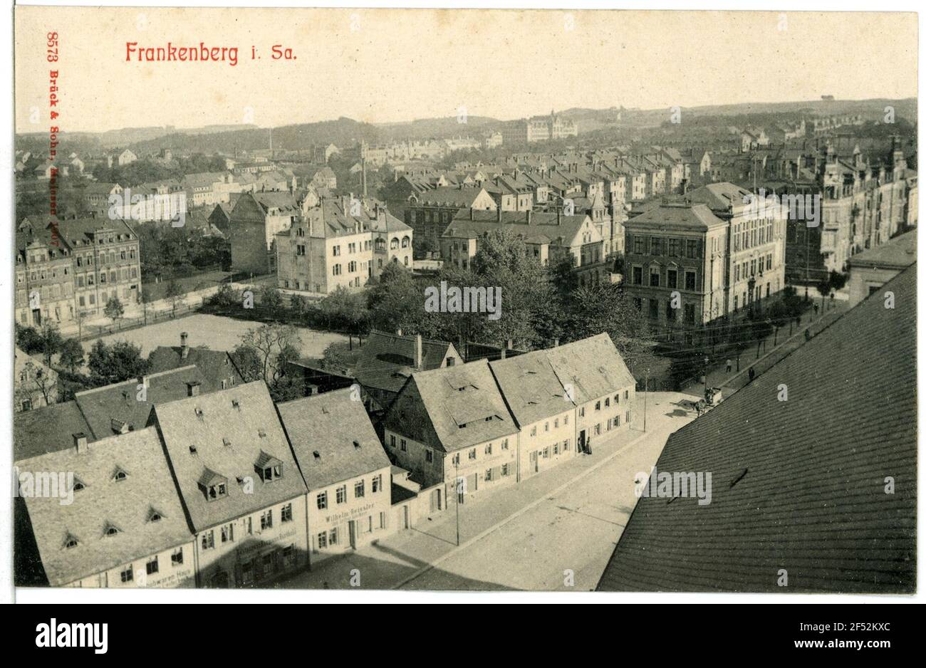 View of Frankenberg Frankenberg. View of Frankenberg Stock Photo - Alamy