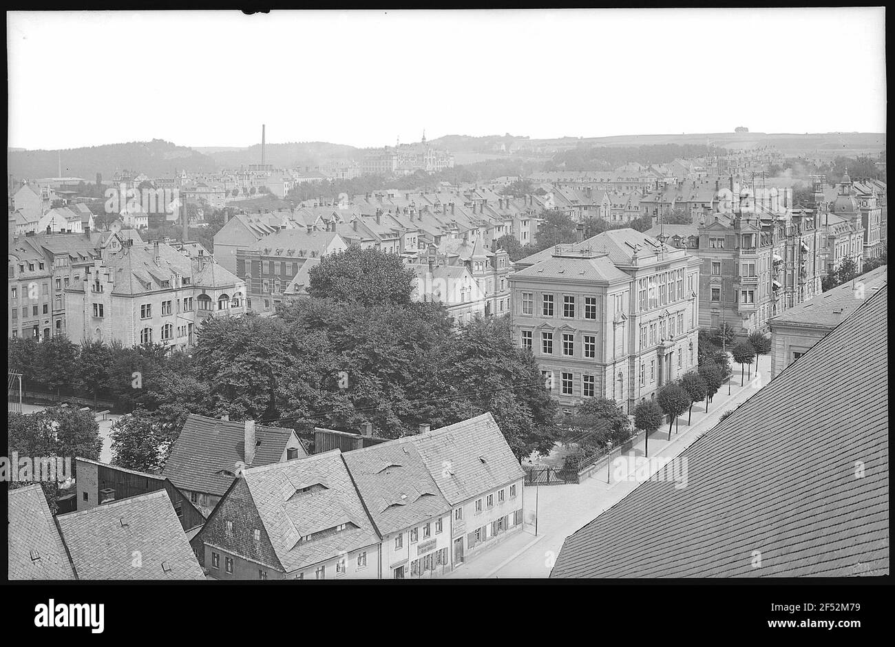 Frankenberg. View of Frankenberg from the city church Stock Photo - Alamy