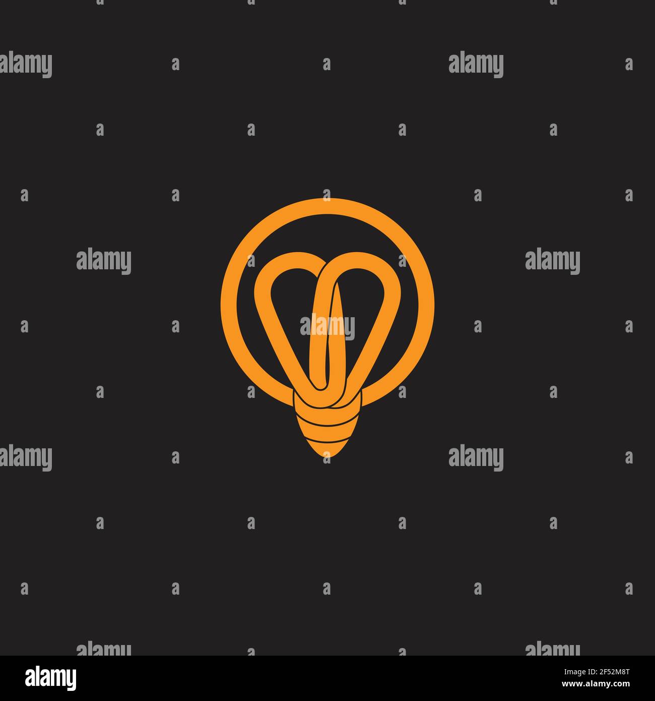 light bulb lines wire shine design symbol vector Stock Vector Image ...