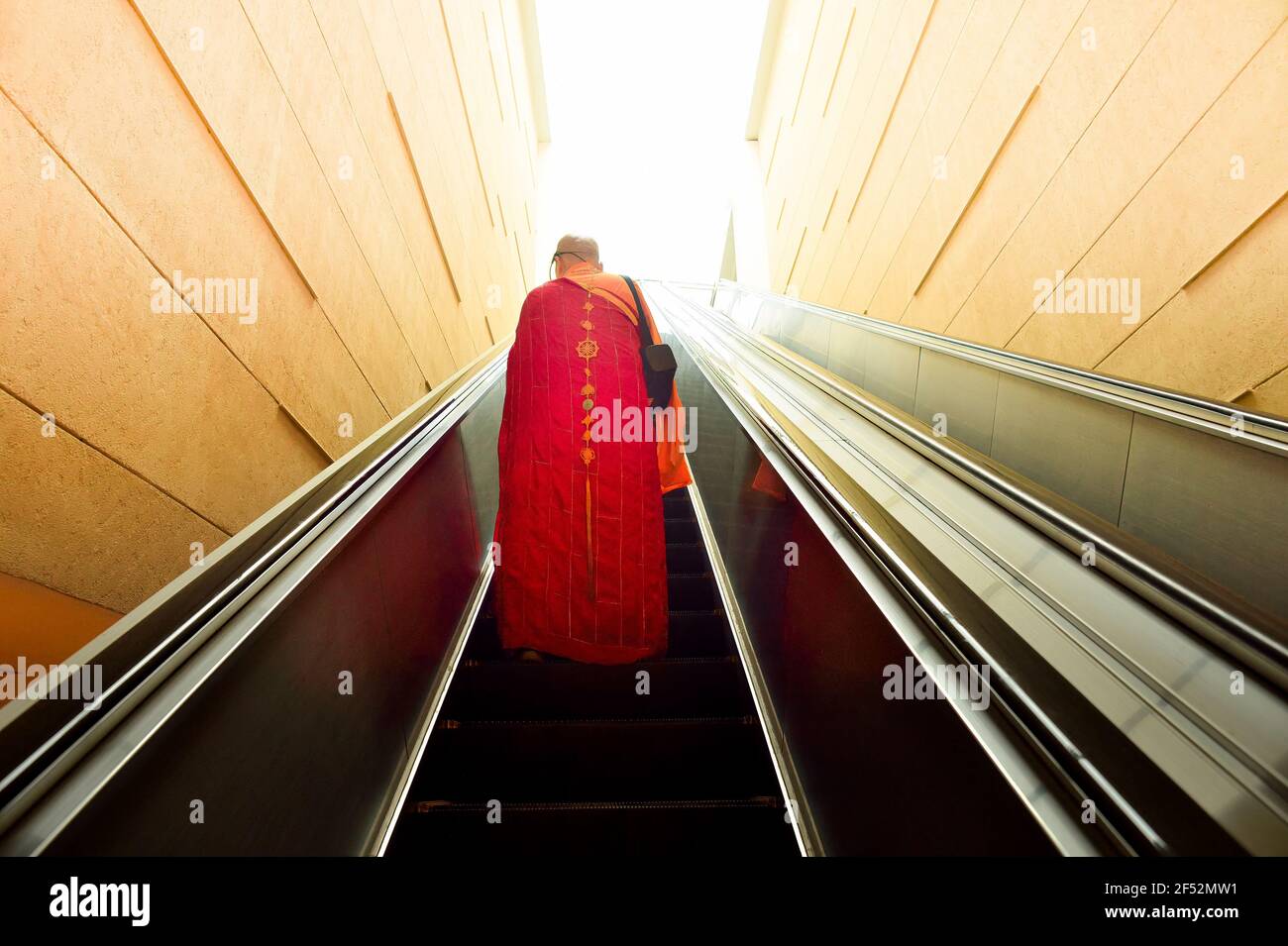 Buddhist Saffron Robe High Resolution Stock Photography and Images - Alamy