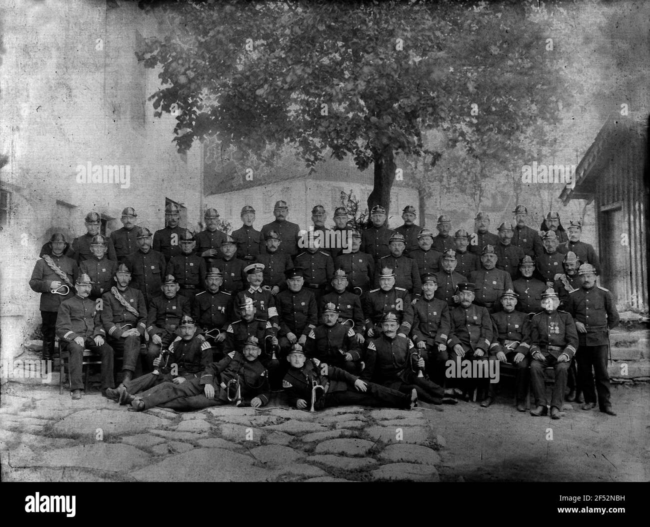 Public health service volunteer Black and White Stock Photos & Images ...