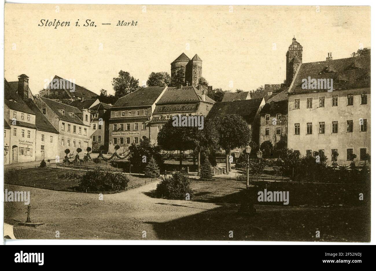 Local market square Cut Out Stock Images & Pictures - Alamy