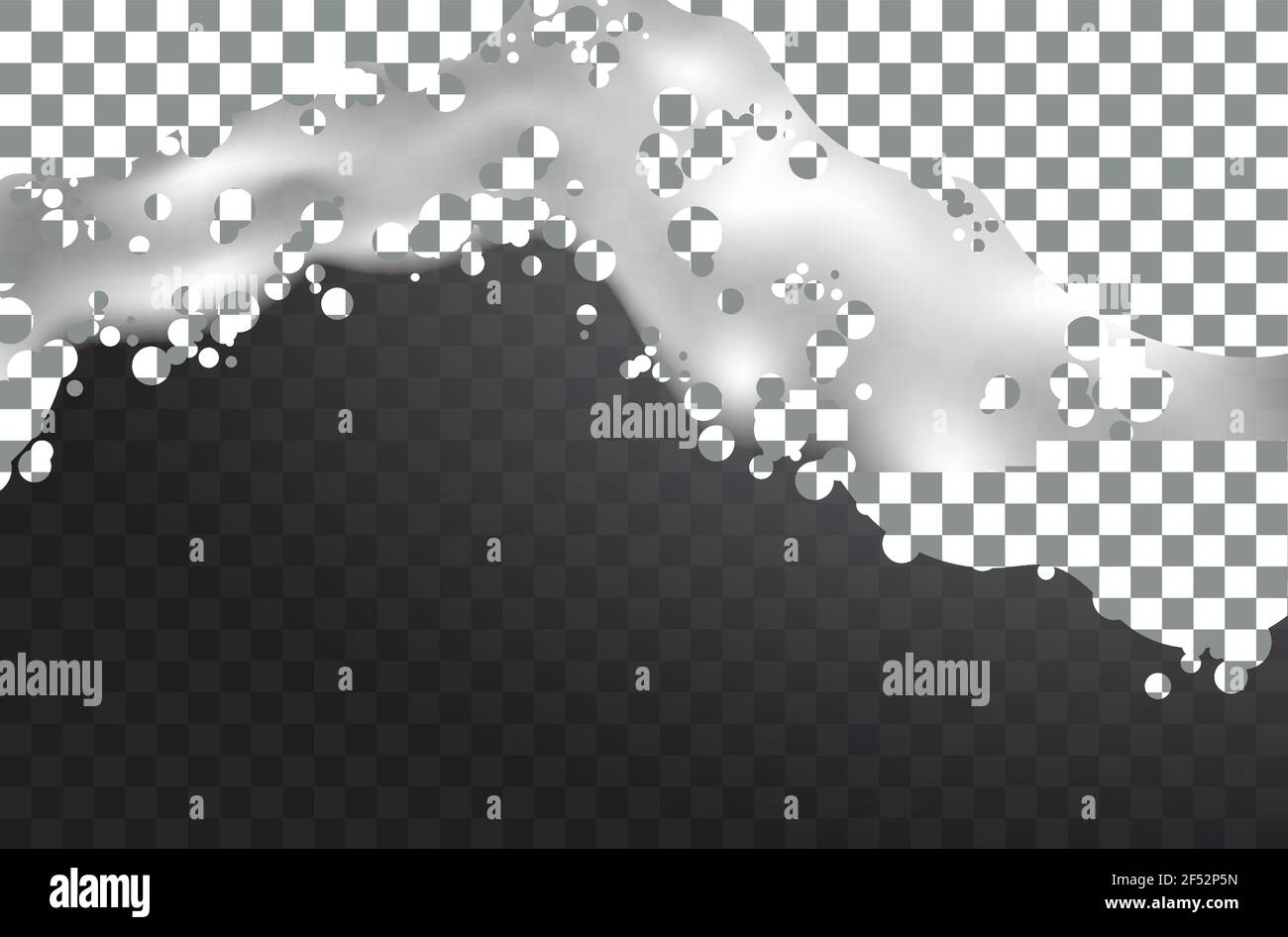 Realistic background with Soap foam. Bath laundry white bubbles ...