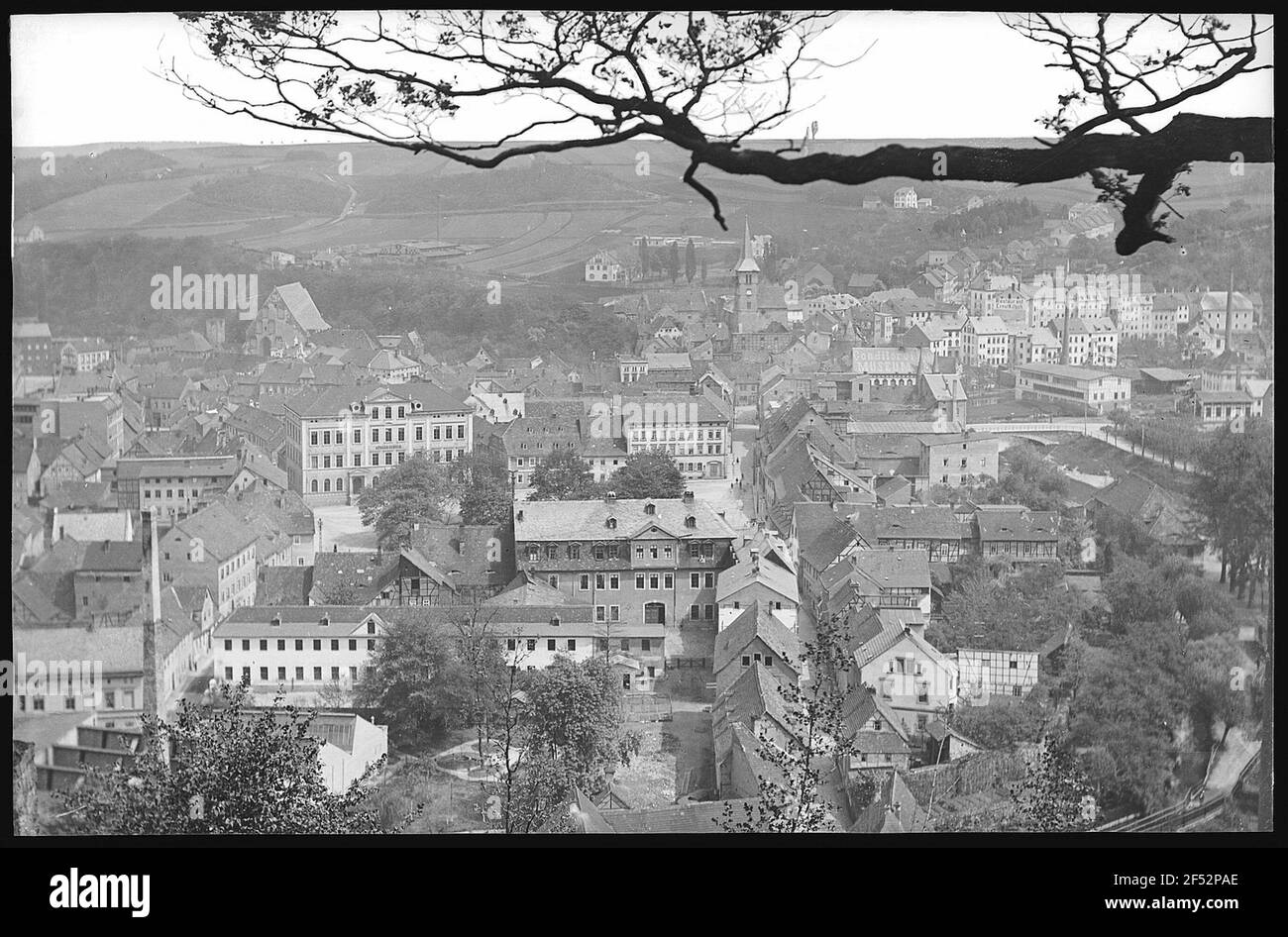 Weida. Old town Stock Photo - Alamy