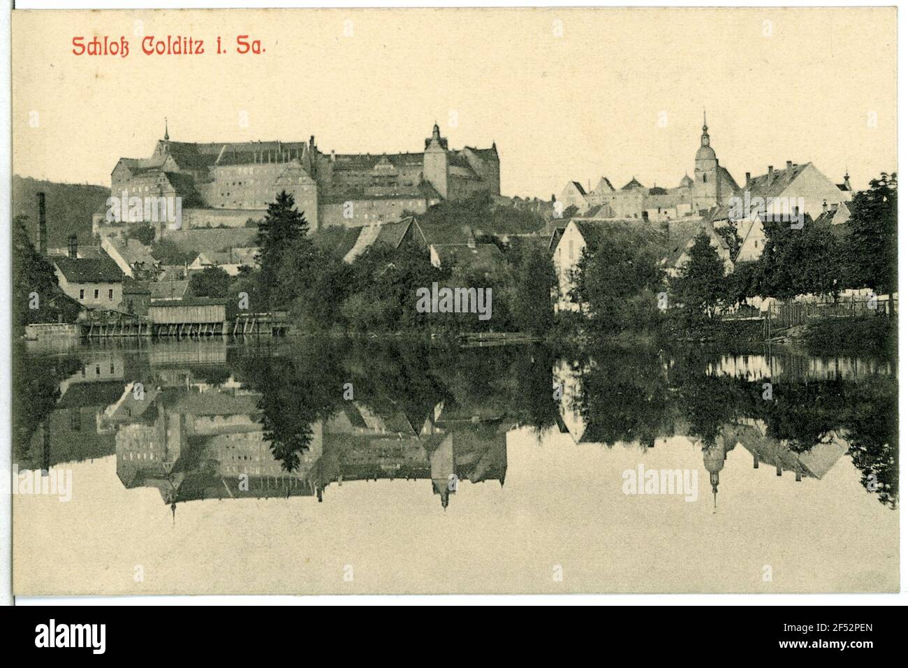 Lock Schloss Colditz Stock Photo - Alamy