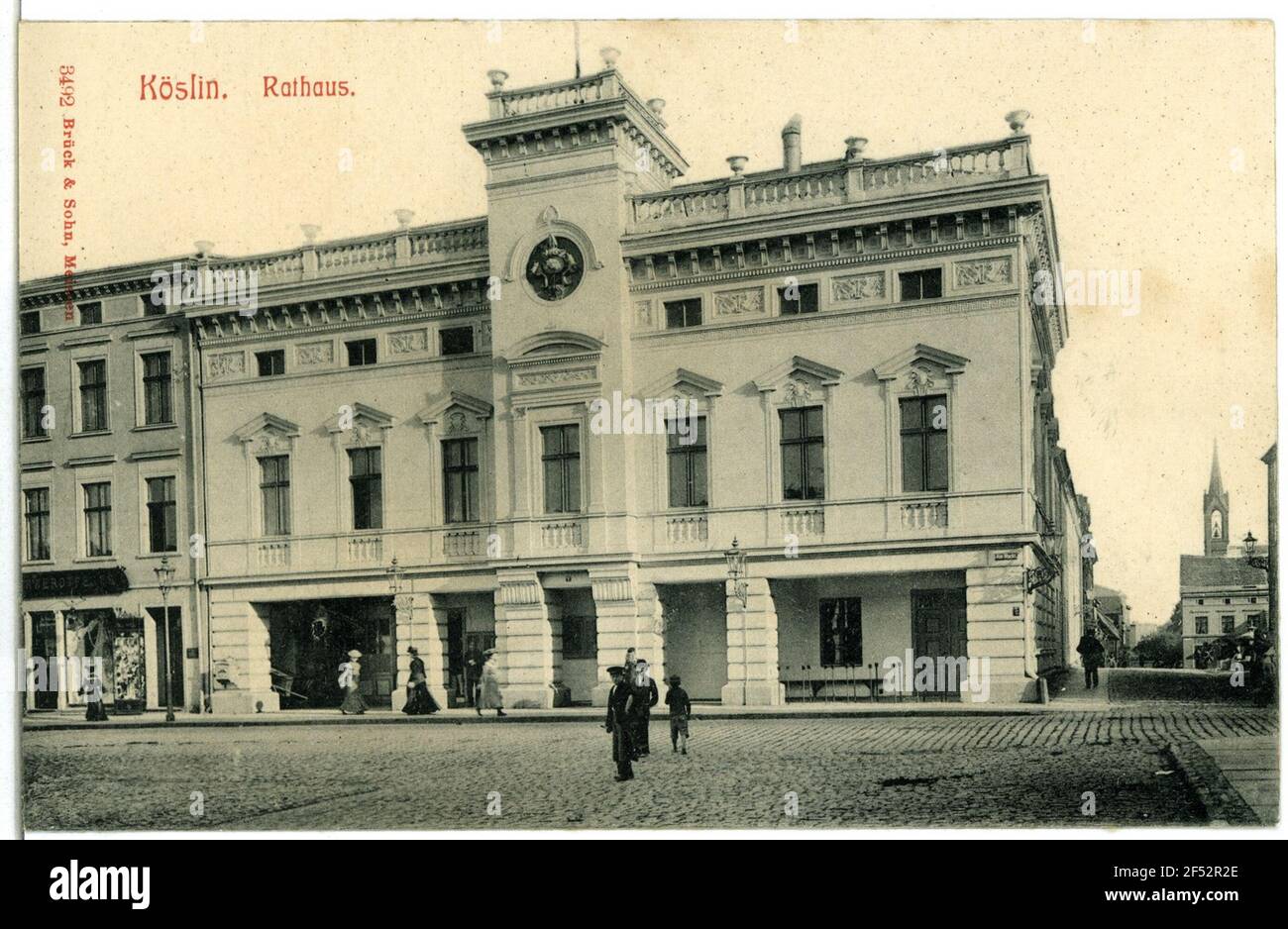 Rathaus Köslin. town hall Stock Photo - Alamy