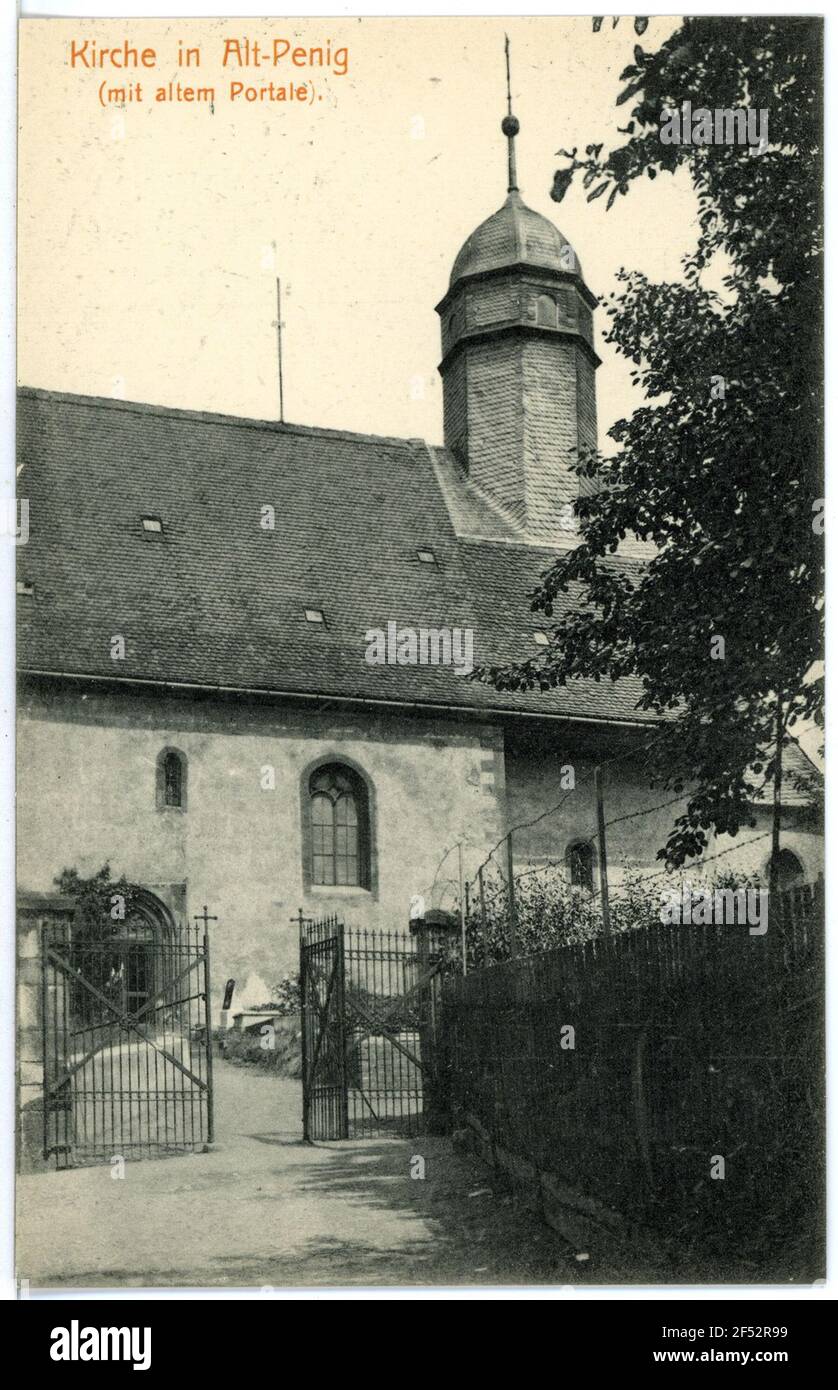 Church in old-penig Penig. Church in old-penig Stock Photo - Alamy