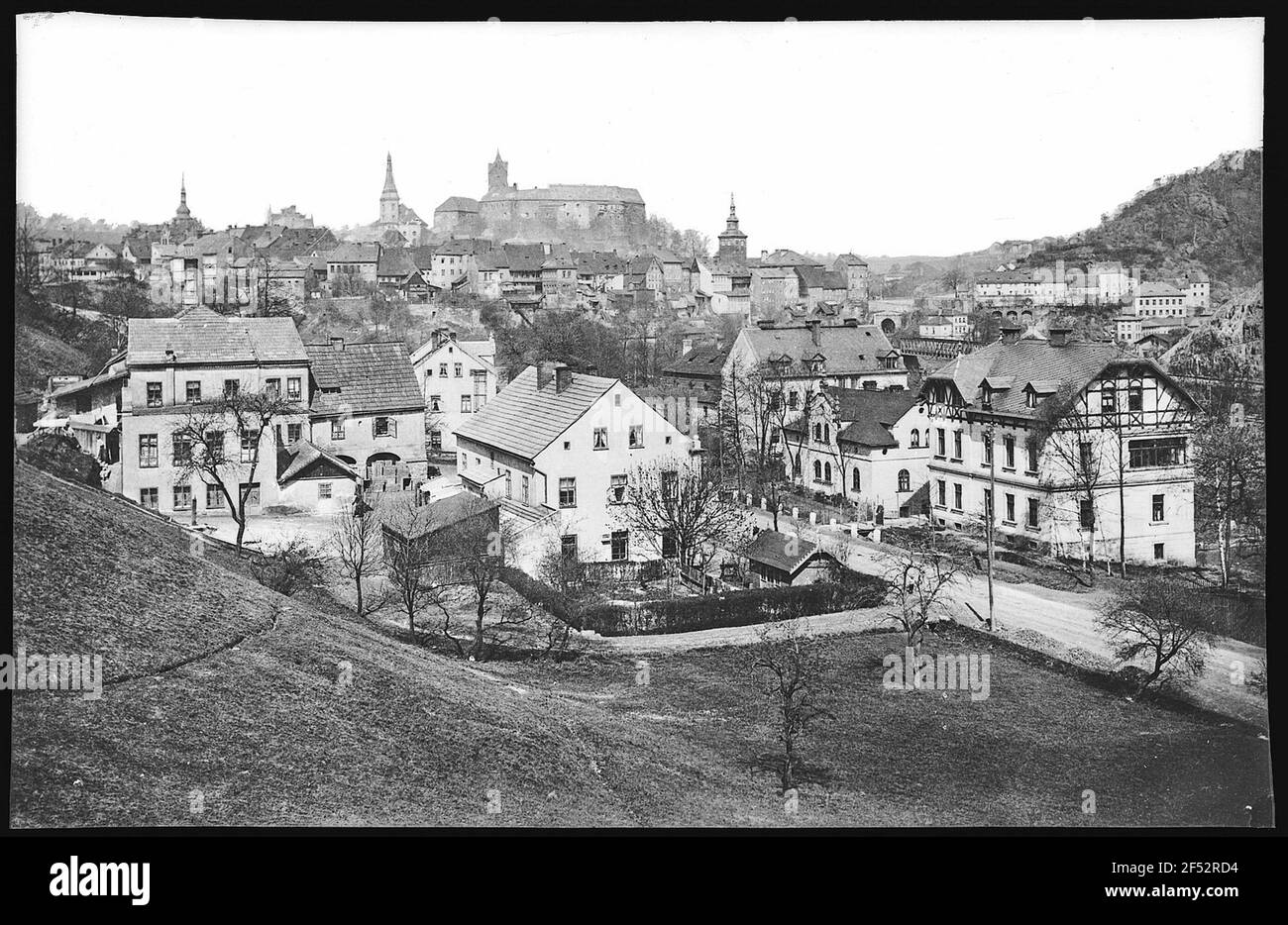 Elbogen. View of elbogen Stock Photo - Alamy