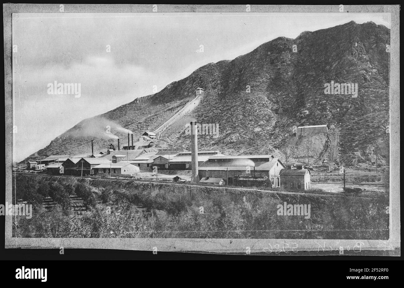 Cement works Black and White Stock Photos & Images - Alamy