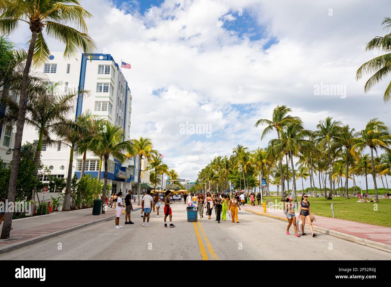 Spring break miami beach bikini hi-res stock photography and images - Alamy