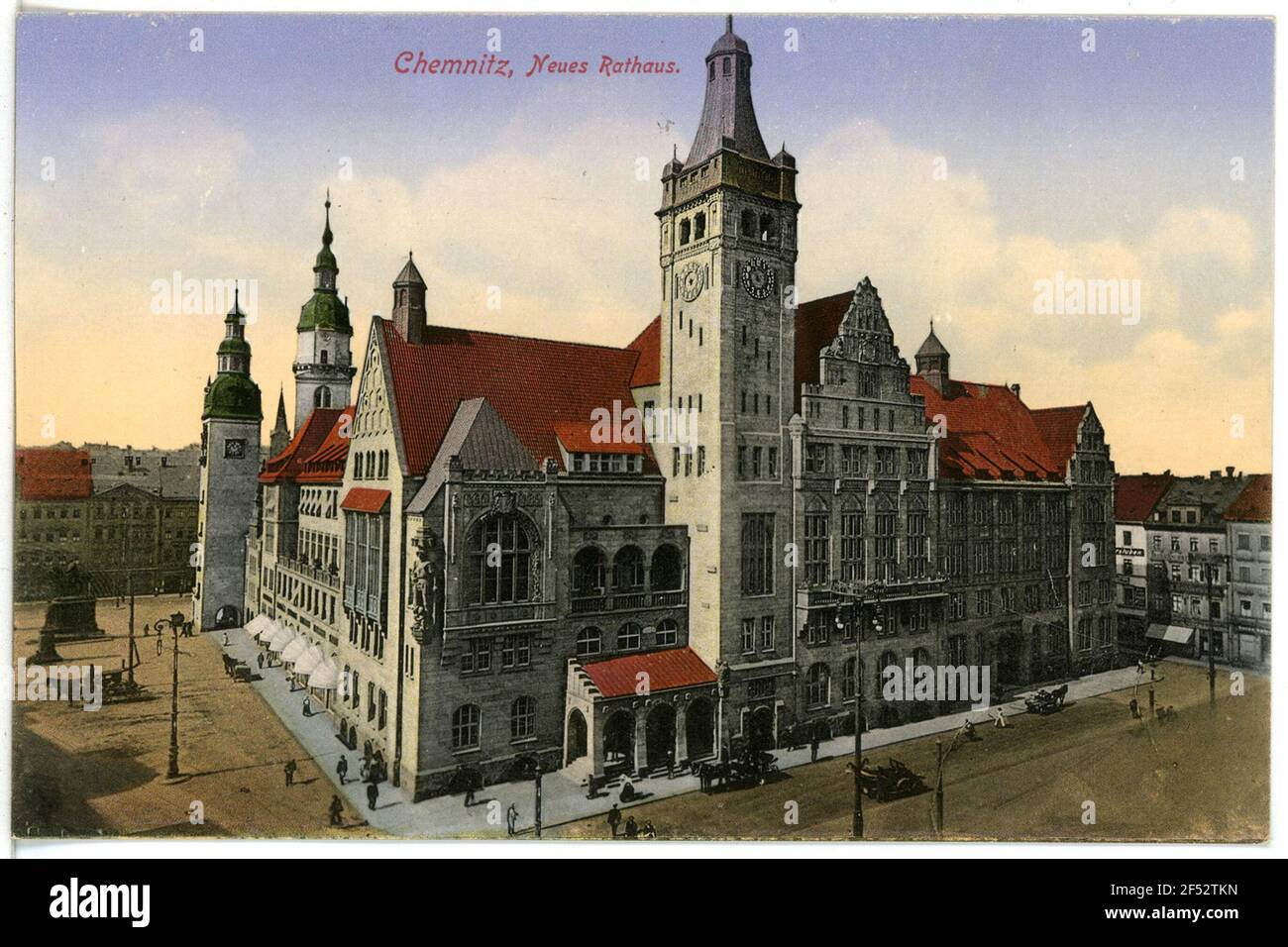 Town hall heritage building Cut Out Stock Images & Pictures - Alamy