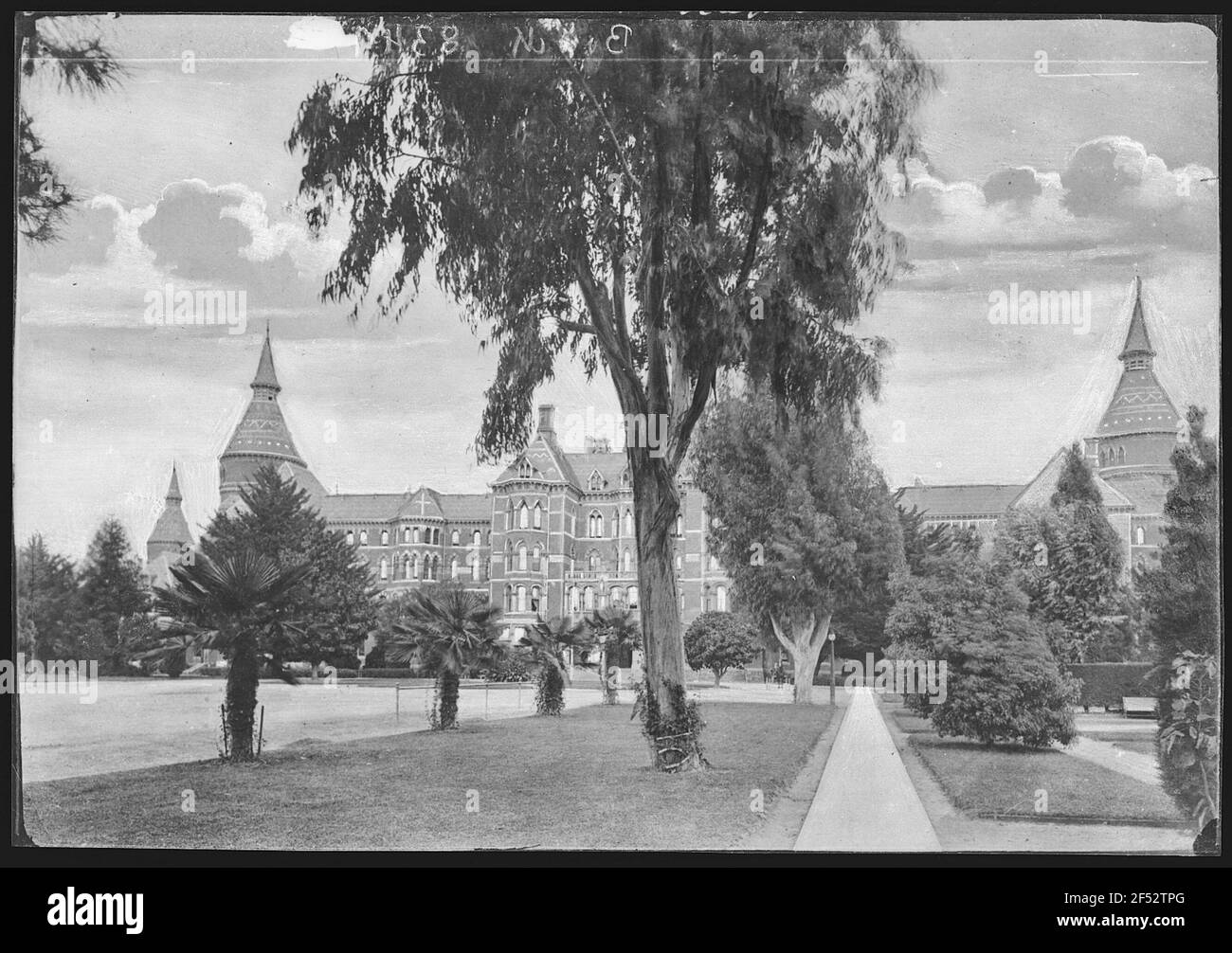 Napa, California. Napa State Hospital Stock Photo - Alamy