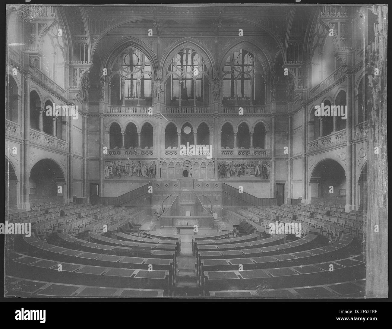 Budapest. Parliament (1896). Boardroom Stock Photo - Alamy