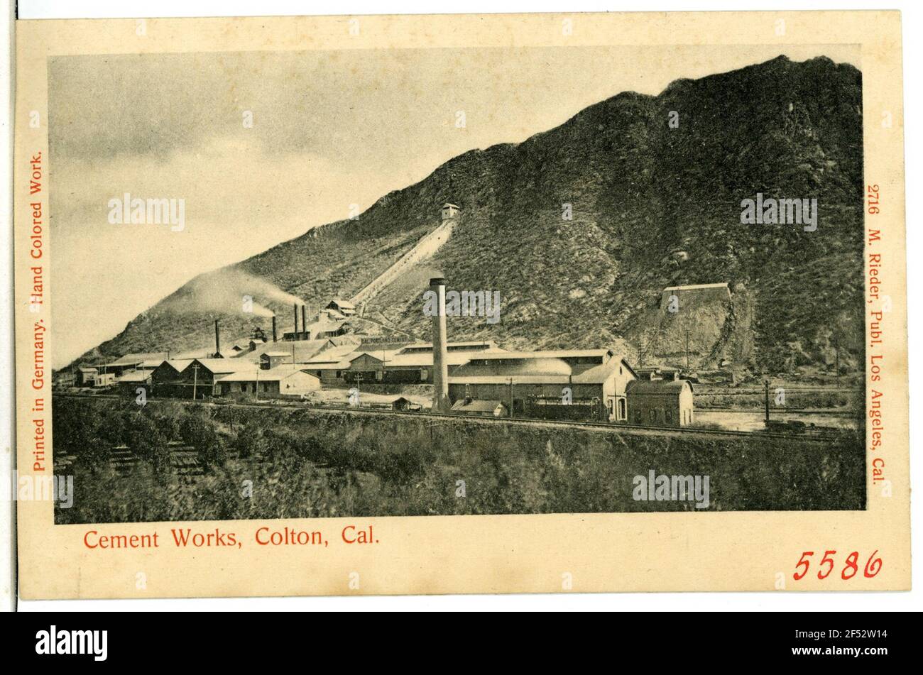 Cement Works, Colton, California Colton. Cement Works , Colton, Cal ...