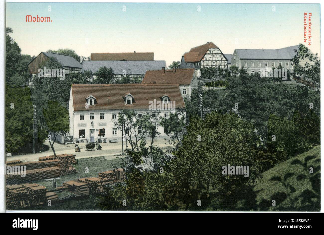 View of Mohorn Mohorn. View of Mohorn Stock Photo - Alamy