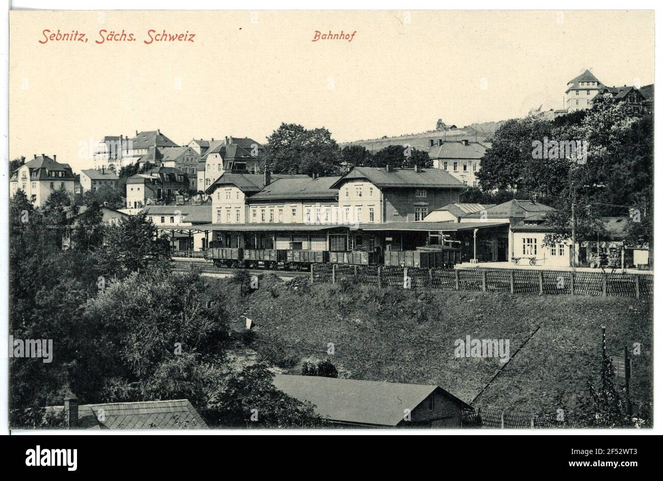 Railway station germany Cut Out Stock Images & Pictures - Alamy
