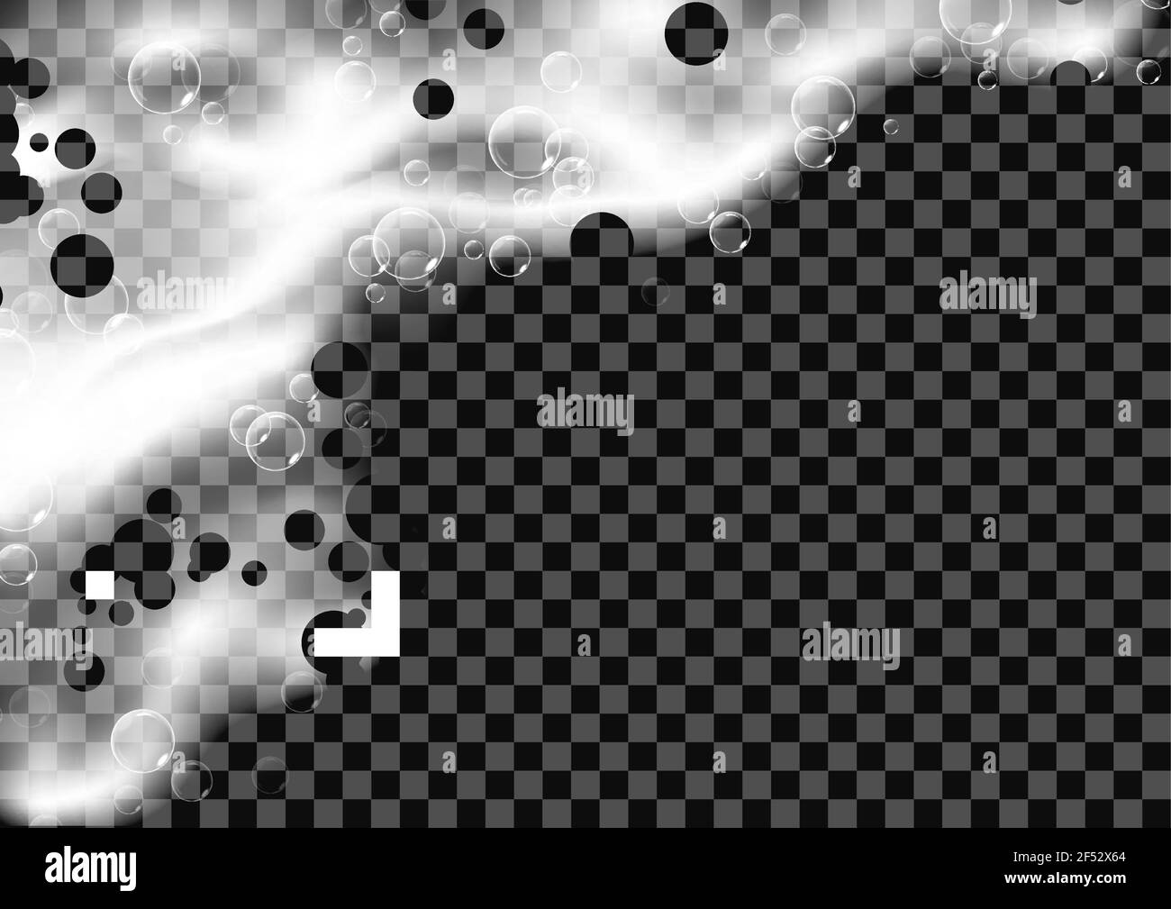 Realistic background with Soap foam. Bath laundry white bubbles ...