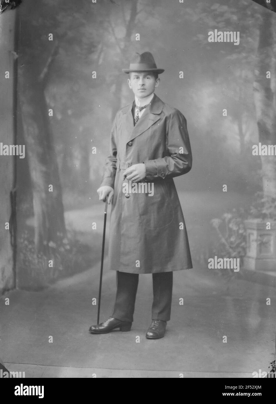 Portrait view Arthur Krauße Stock Photo - Alamy