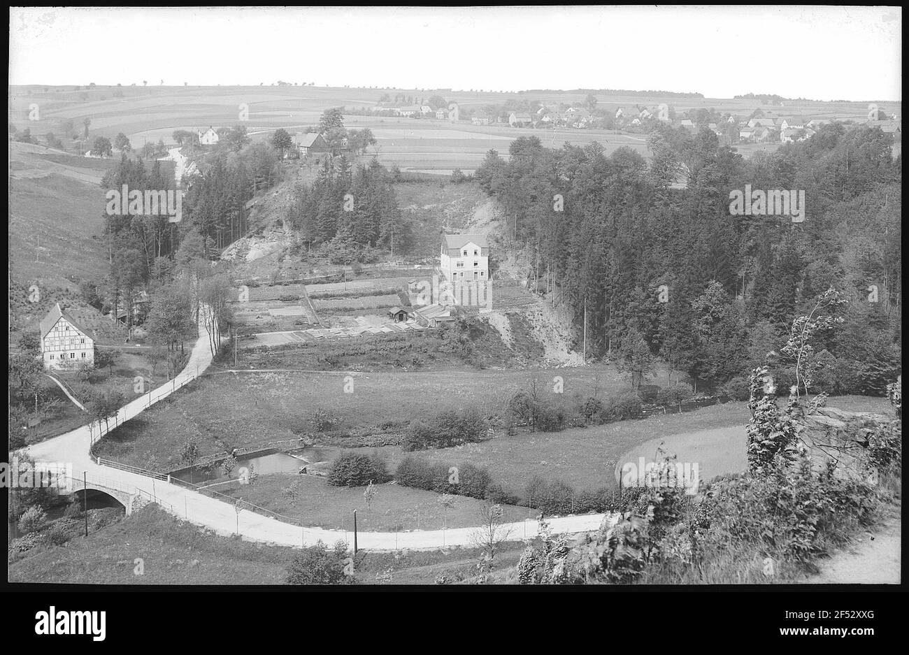 Traditional rural setting small Black and White Stock Photos & Images ...