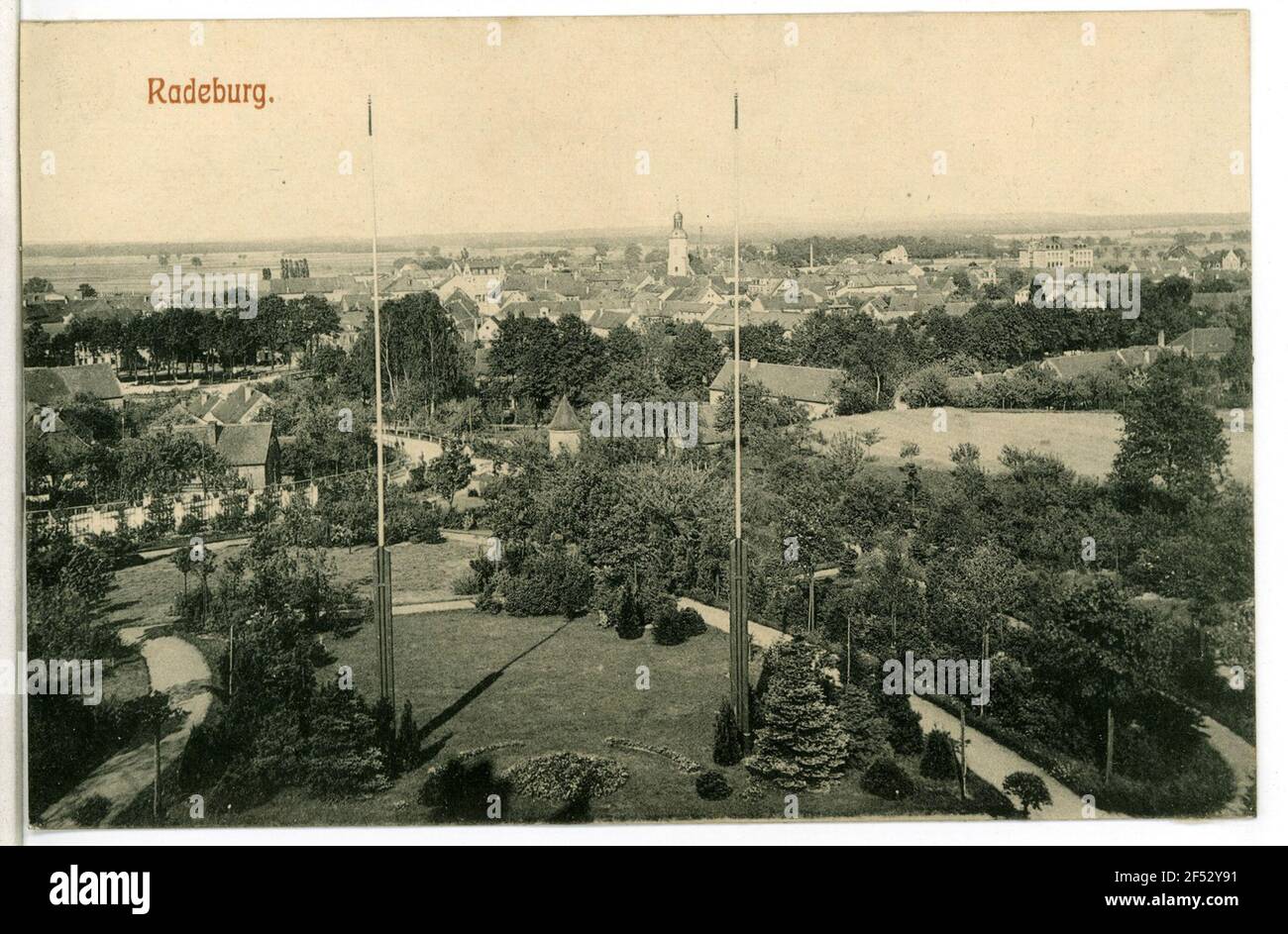 View of Radburg Radeburg. View of Radburg Stock Photo - Alamy