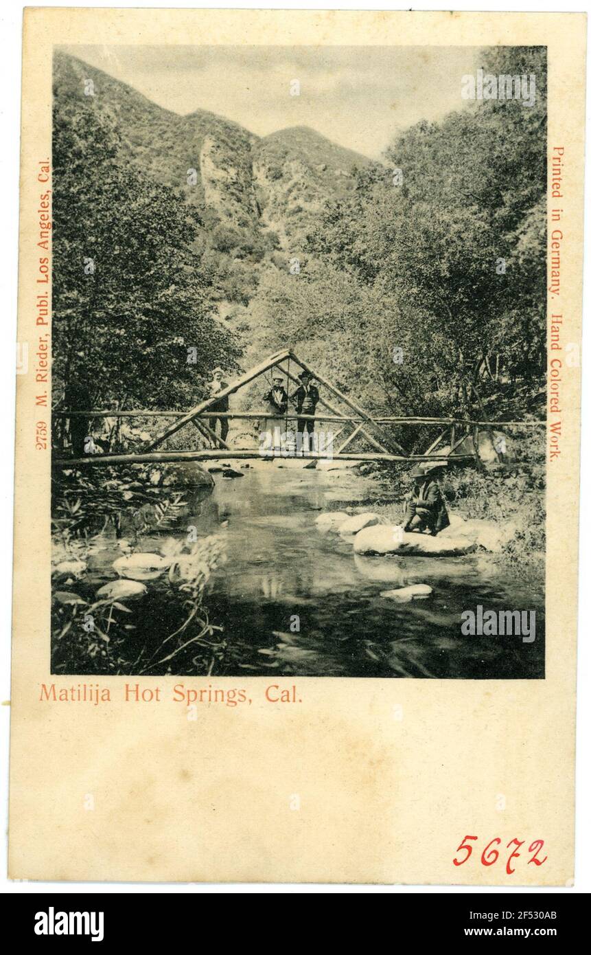 Matilija hot springs hi-res stock photography and images - Alamy