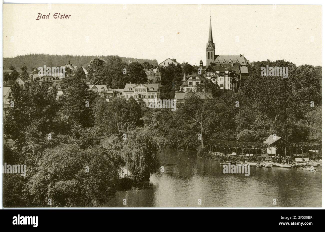 View of Bad Elster View of Bad Elster Stock Photo - Alamy