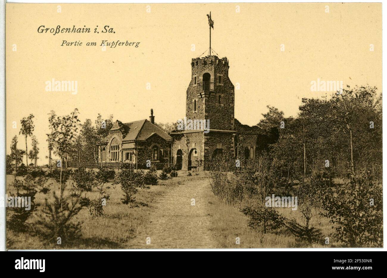 Kupferberg Großenhain. Copper mountain Stock Photo - Alamy