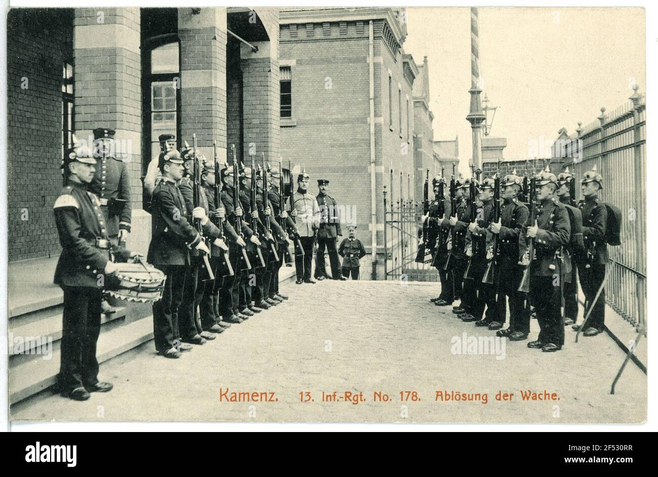 13. Infantry-Regiment Nr. 178 WACHE Kamenz. 13. Infant.-Regiment No ...