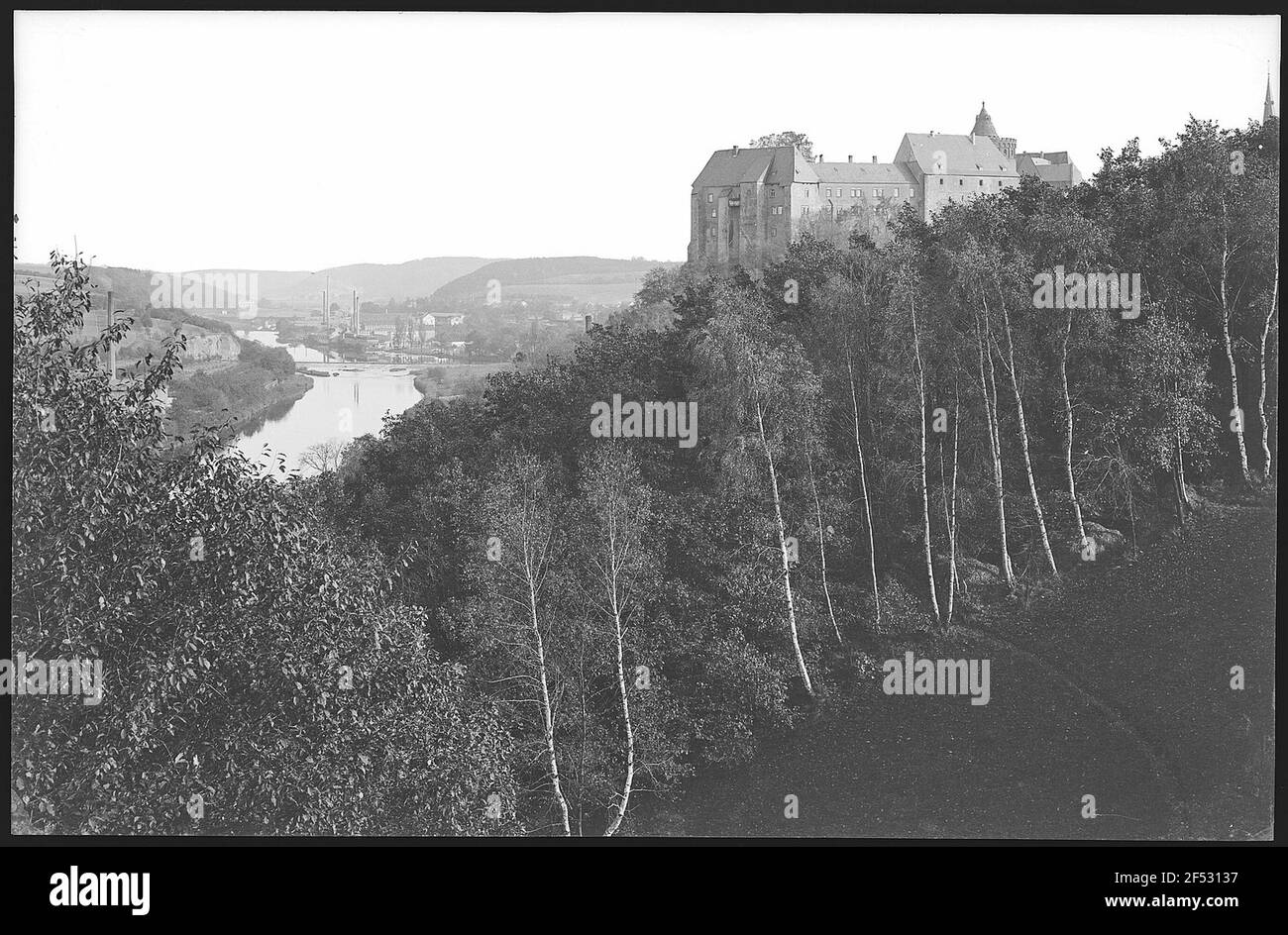 Leisnig. Castle Mildenstein Stock Photo - Alamy