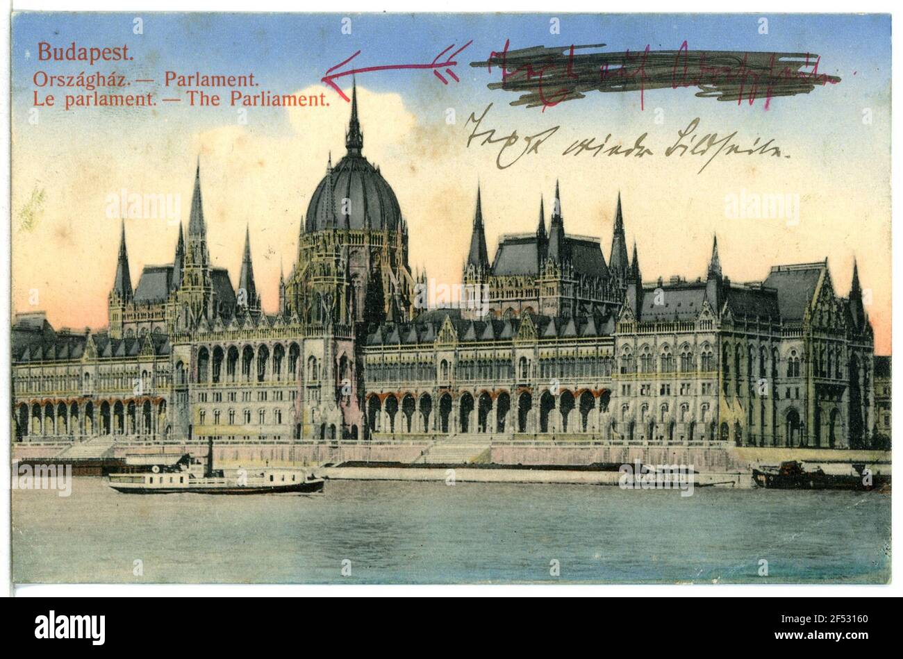 Parliament Budapest. Parliament (1896). Donate Stock Photo - Alamy