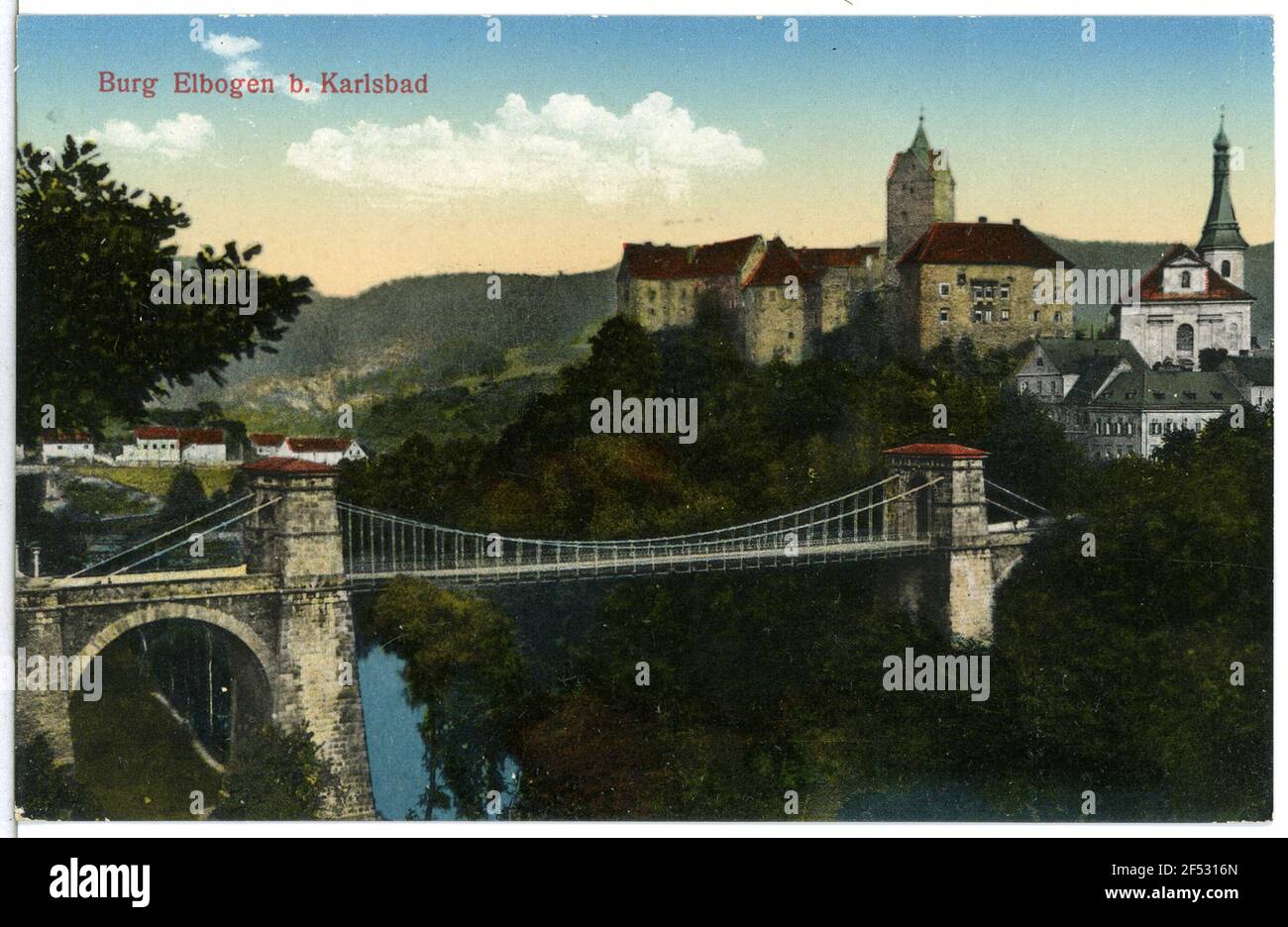 Bridge elbogen elbogen hi-res stock photography and images - Alamy