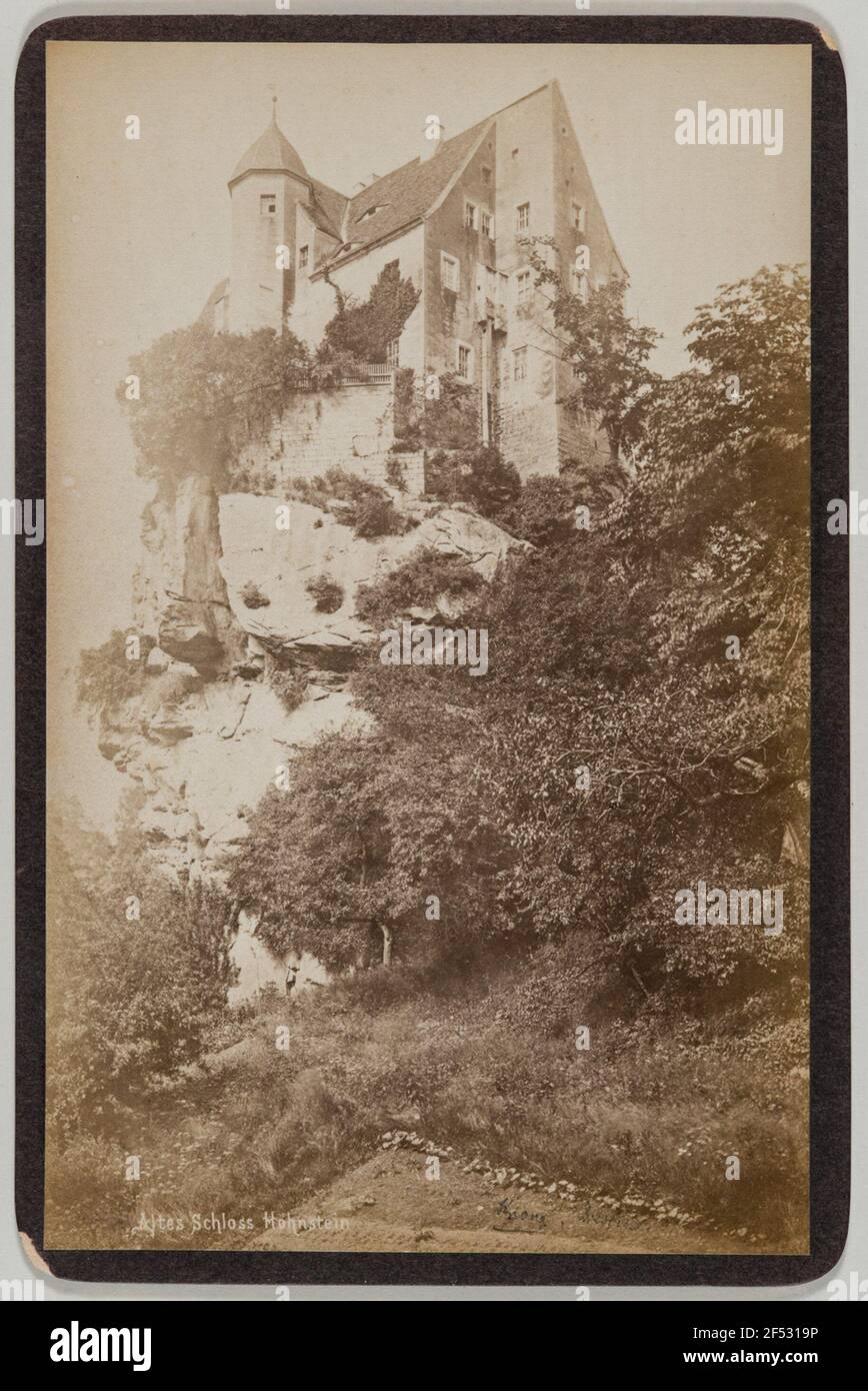 Old castle Hohnstein Stock Photo - Alamy