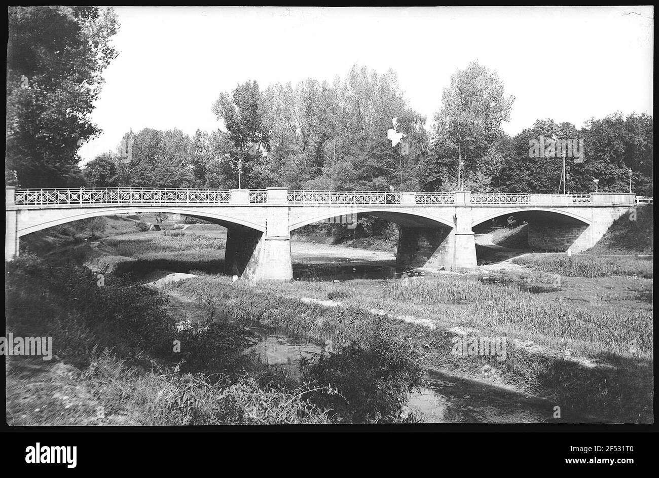 Torgau. Bridge in the facilities Stock Photo - Alamy