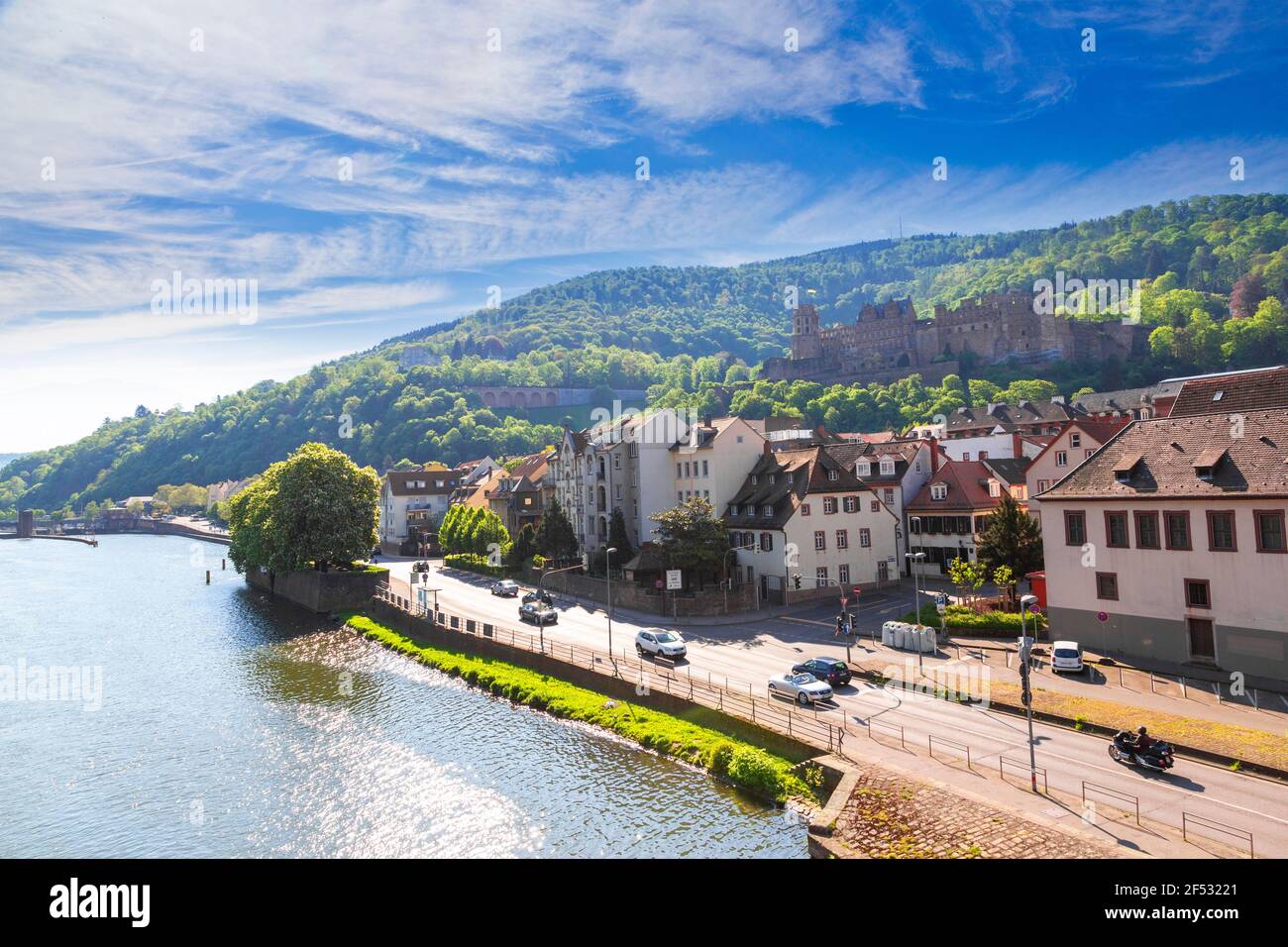 Cityscape of Heidelberg city, Germany Stock Photo - Alamy