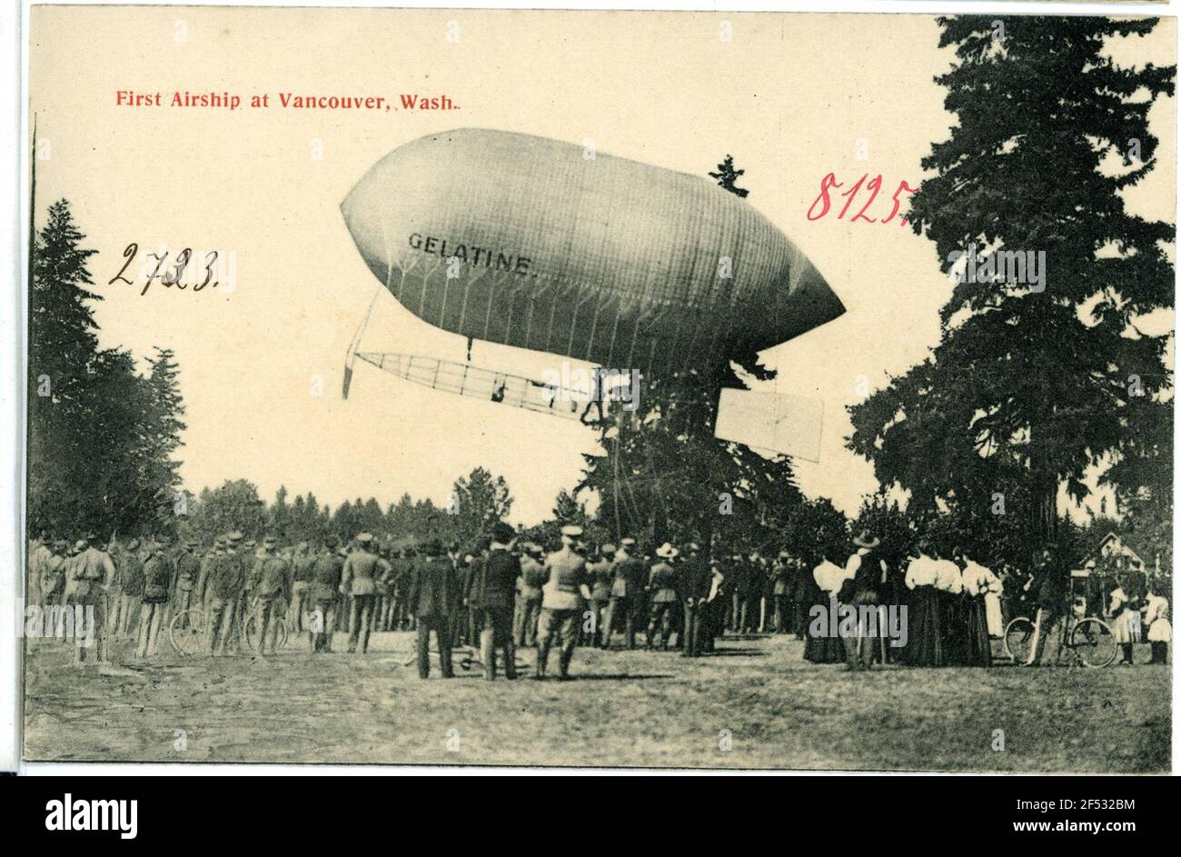 First Airship Vancouver, Washington. First Airship Stock Photo - Alamy