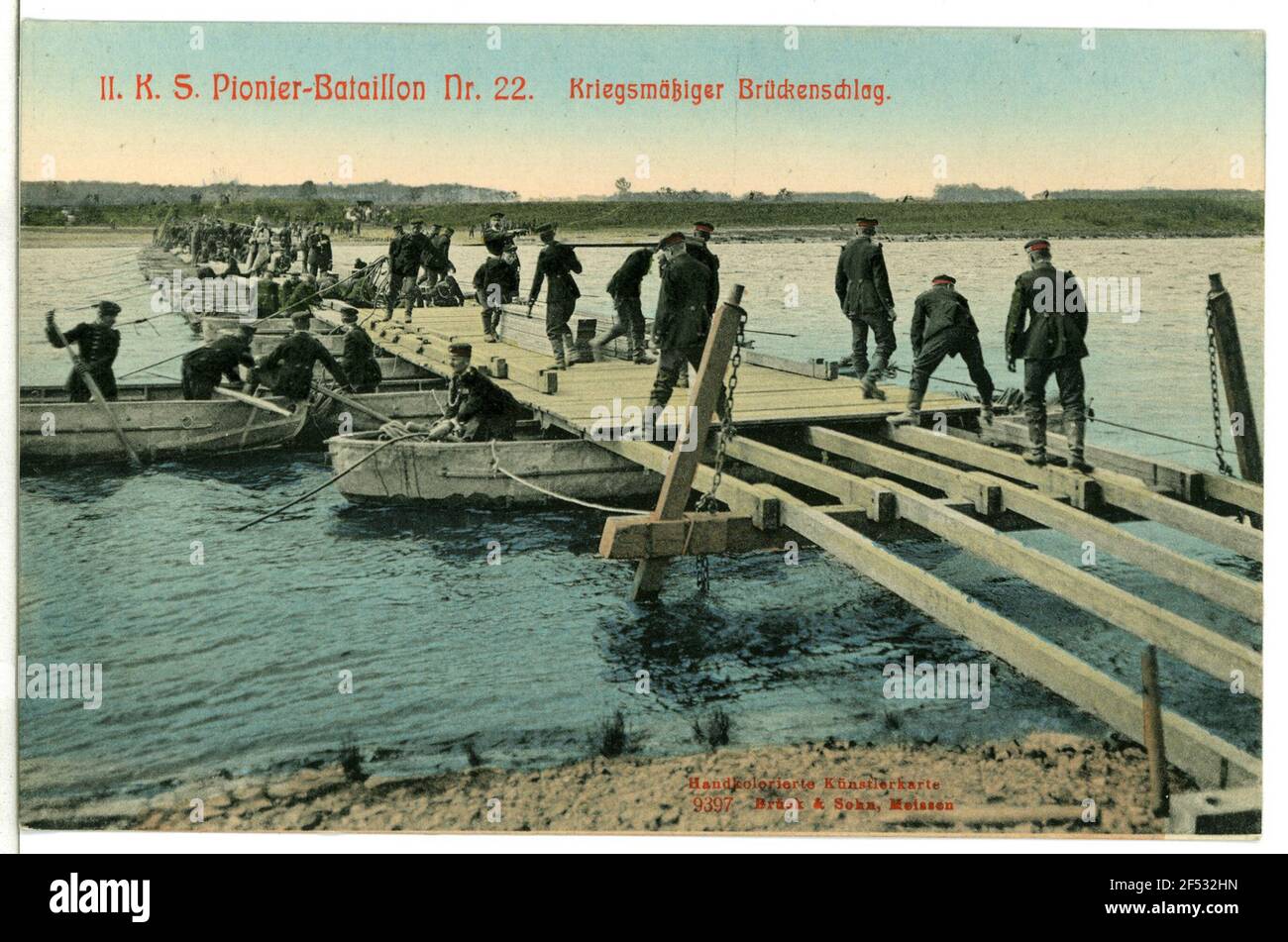Wartime bridge construction hi-res stock photography and images - Alamy