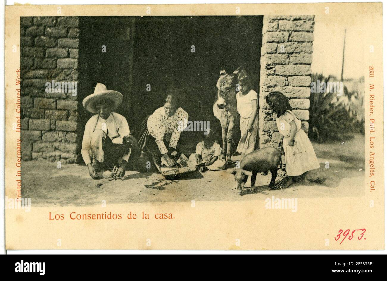 The courses of the house The courses of the house Stock Photo - Alamy