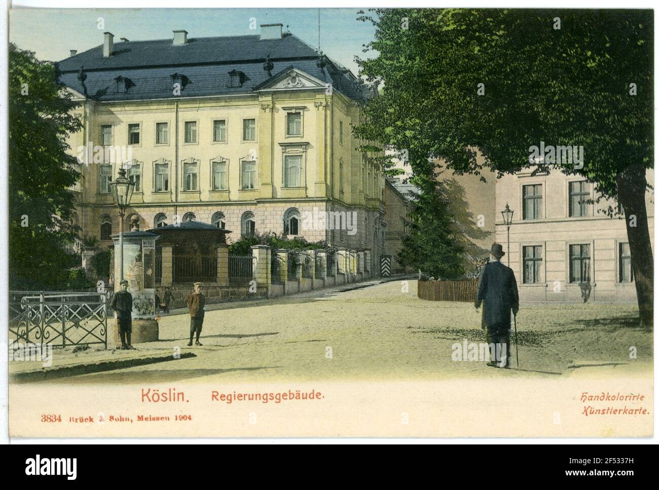 Government building Köslin. Government building Stock Photo - Alamy