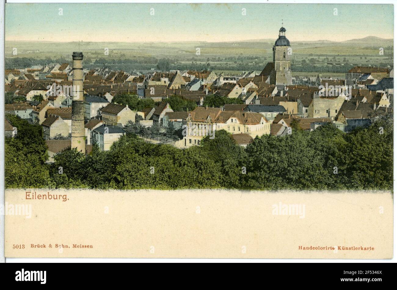 View of Eilenburg Eilenburg. View of Eilenburg Stock Photo - Alamy
