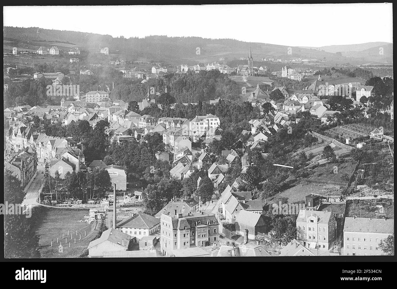 Sebnitz. View of Sebnitz Stock Photo - Alamy