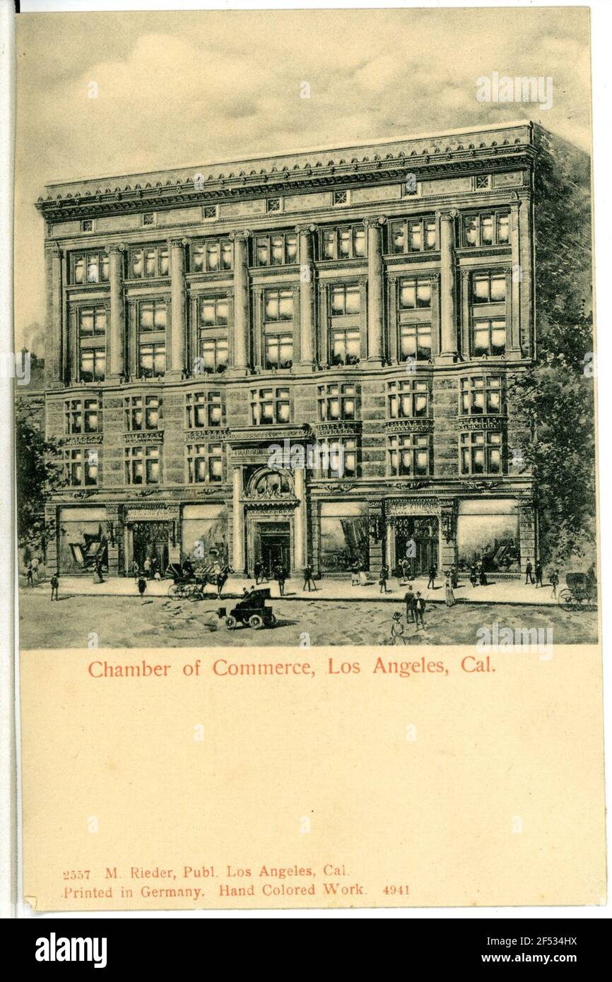 Chamber of Commerce Los Angeles Los Angeles. Chamber of Commerce (1903 ...