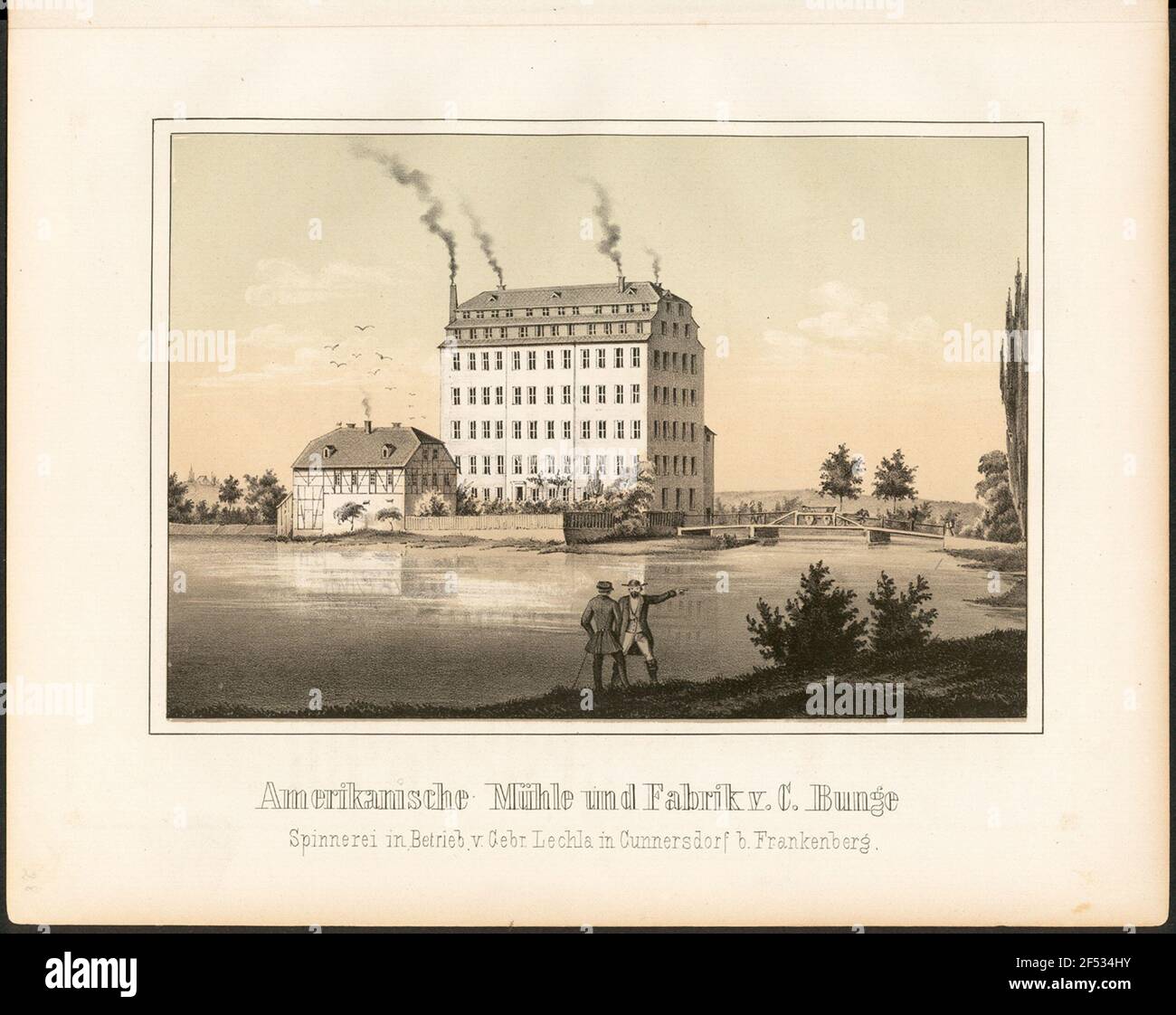 American mill and factory v. C. Bunge. Spinning in operation v. Gebr ...