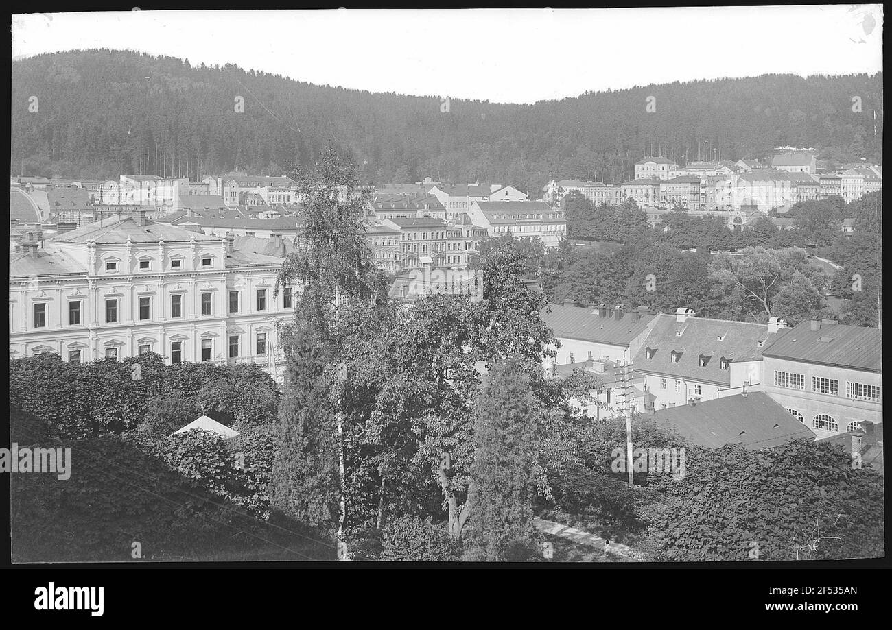 Marienbad. View of Marienbad Stock Photo - Alamy